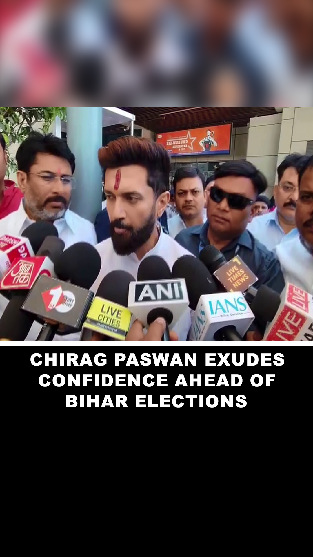 “We are moving towards historic victory” Chirag Paswan exudes confidence ahead of Bihar Elections