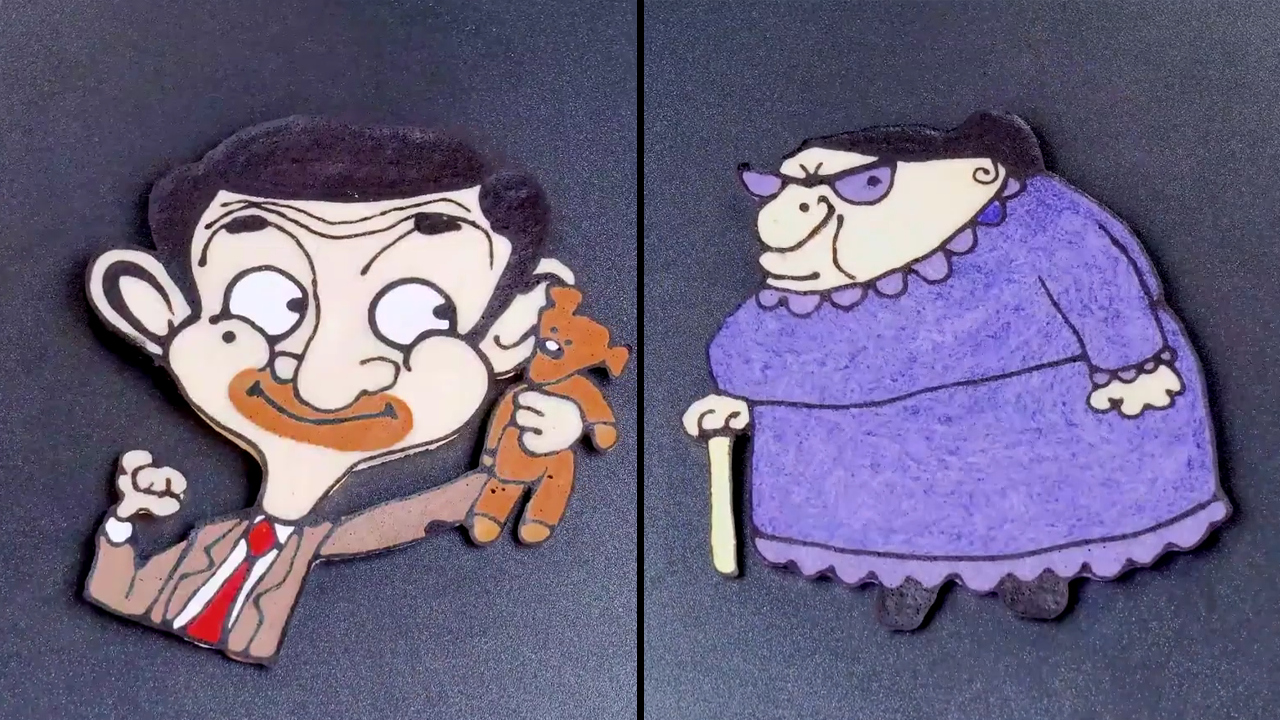 Let's Make Cute Cartoon Characters Pancake – Pancake Art PART 5! 🌟🔥