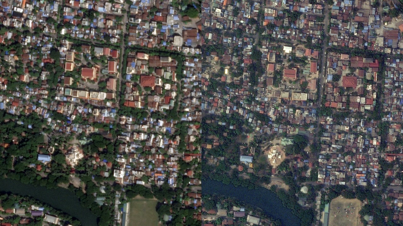 Myanmar earthquake: Before-and-after satellite images show scale of ...