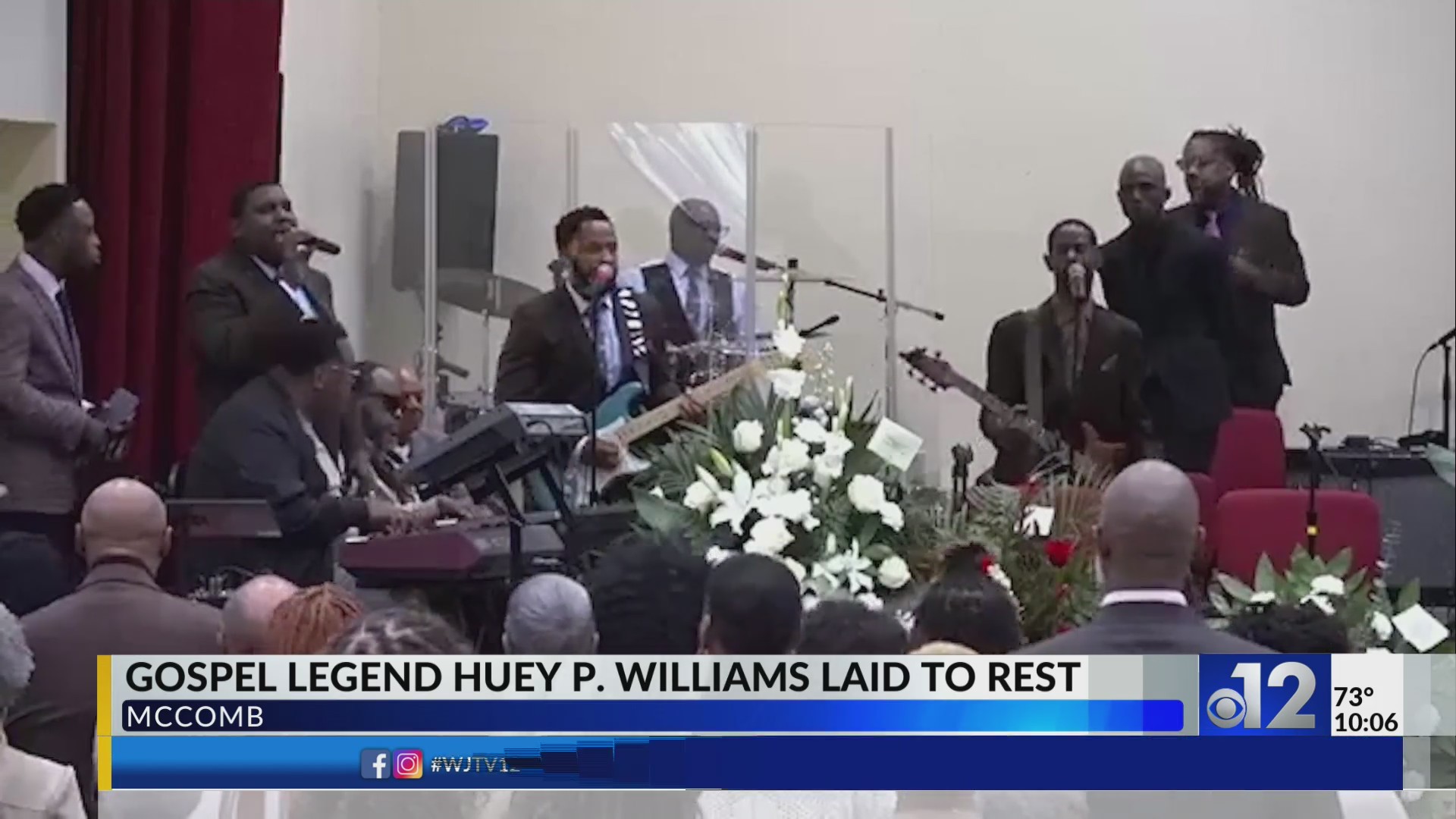 Gospel legend Huey P. Williams laid to rest