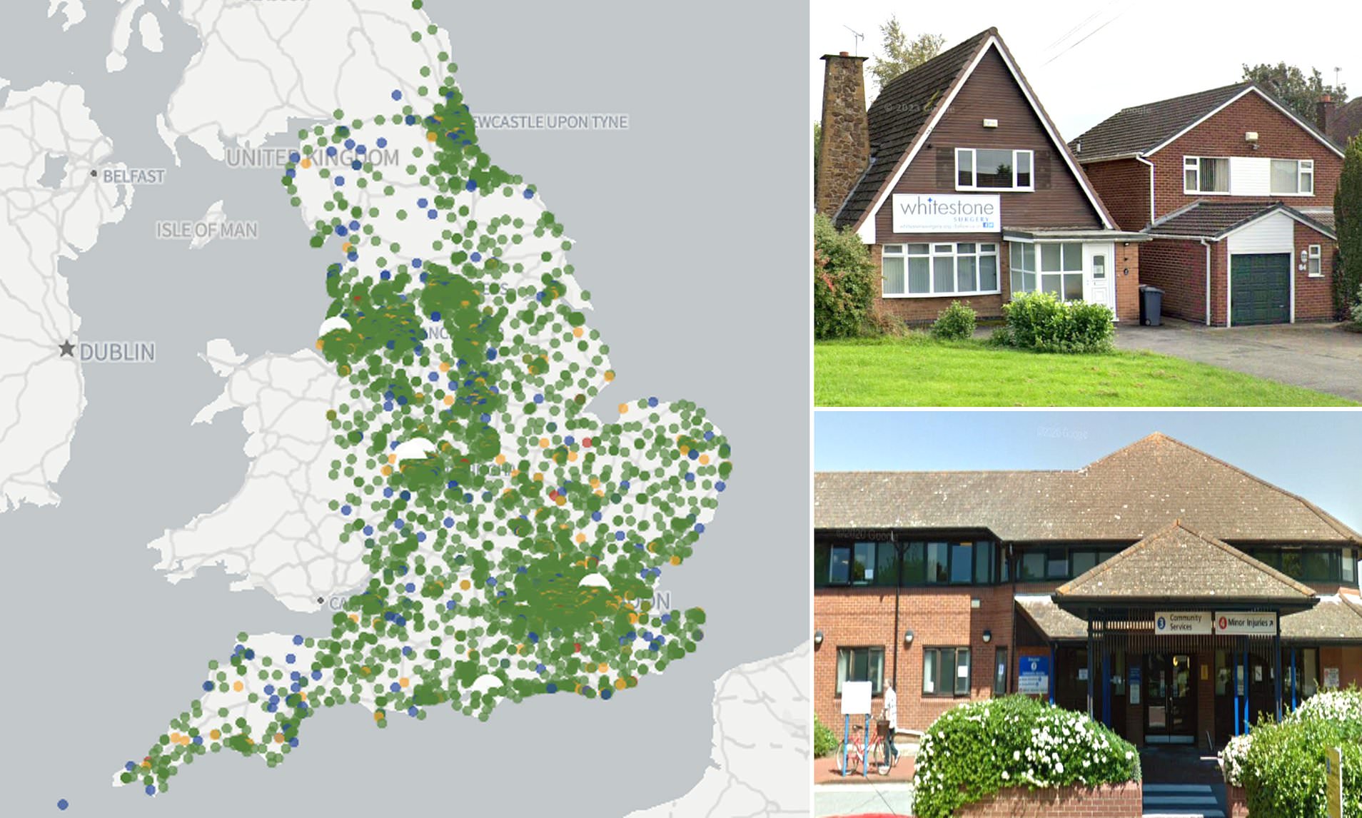 England's worst GP surgeries named and shamed