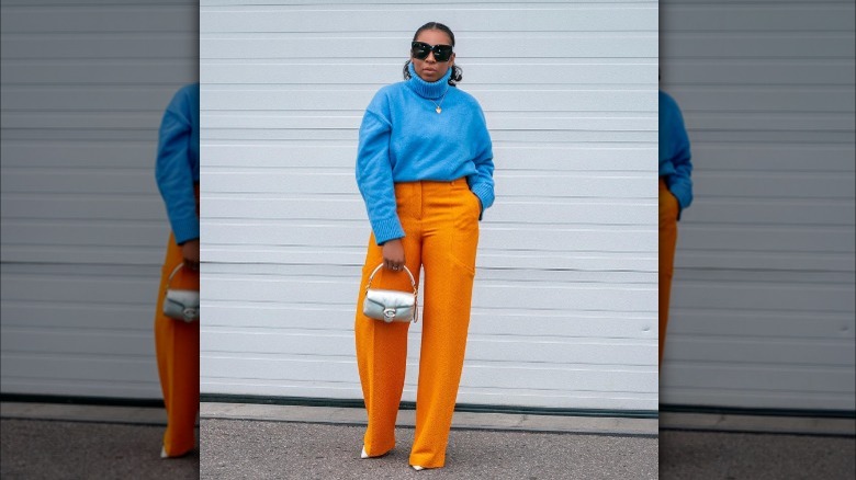 Orange And Blue Is The Underrated Color Combo That Can Brighten Your ...