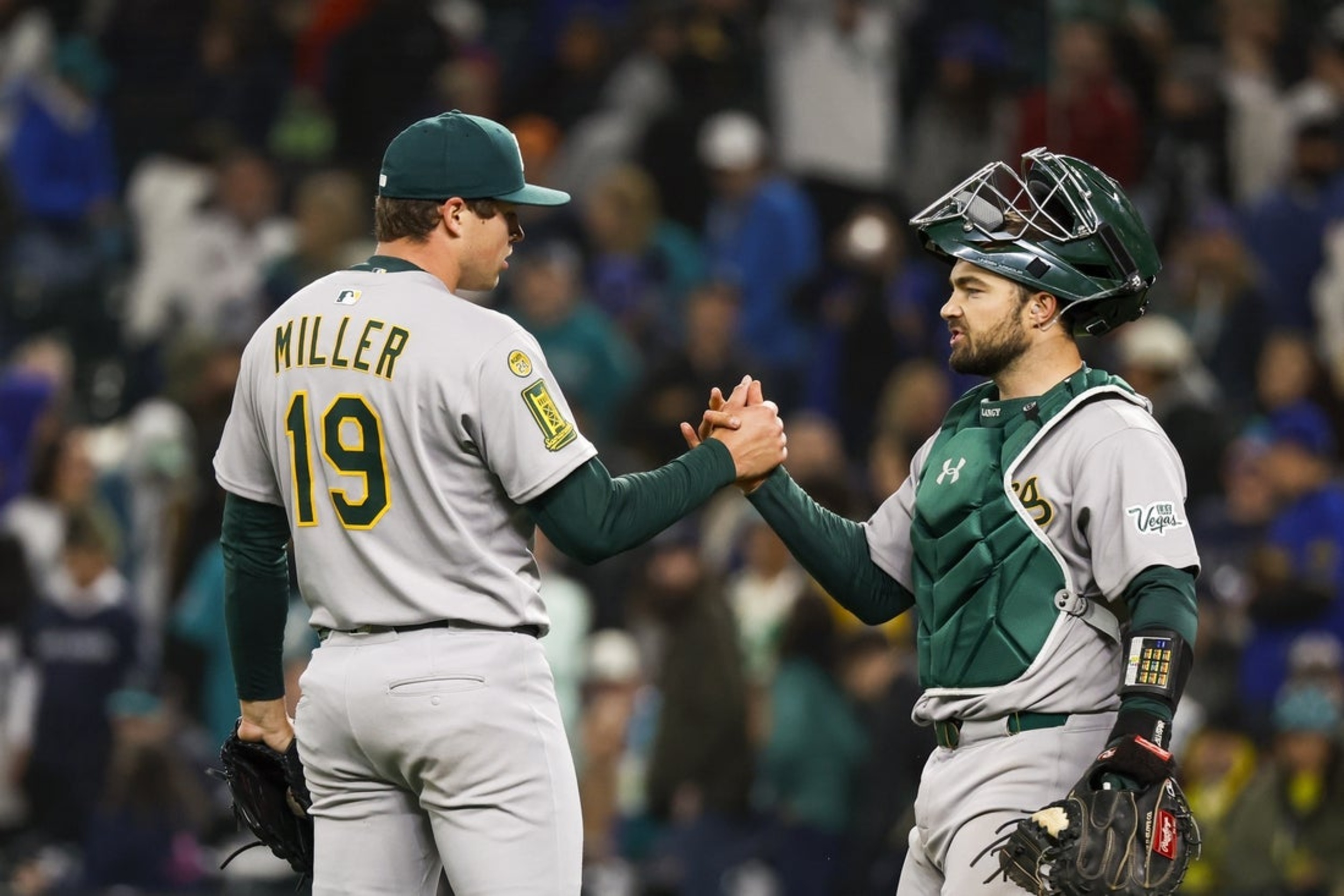 A's pitchers, dominant so far, look to stifle Mariners again