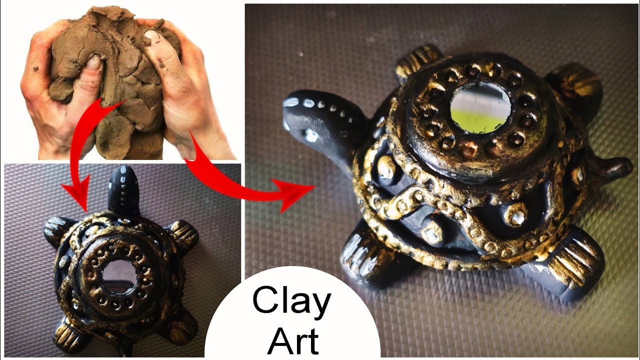🎨 Air Dry Clay Craft Ideas _ Creative Clay Art Ideas