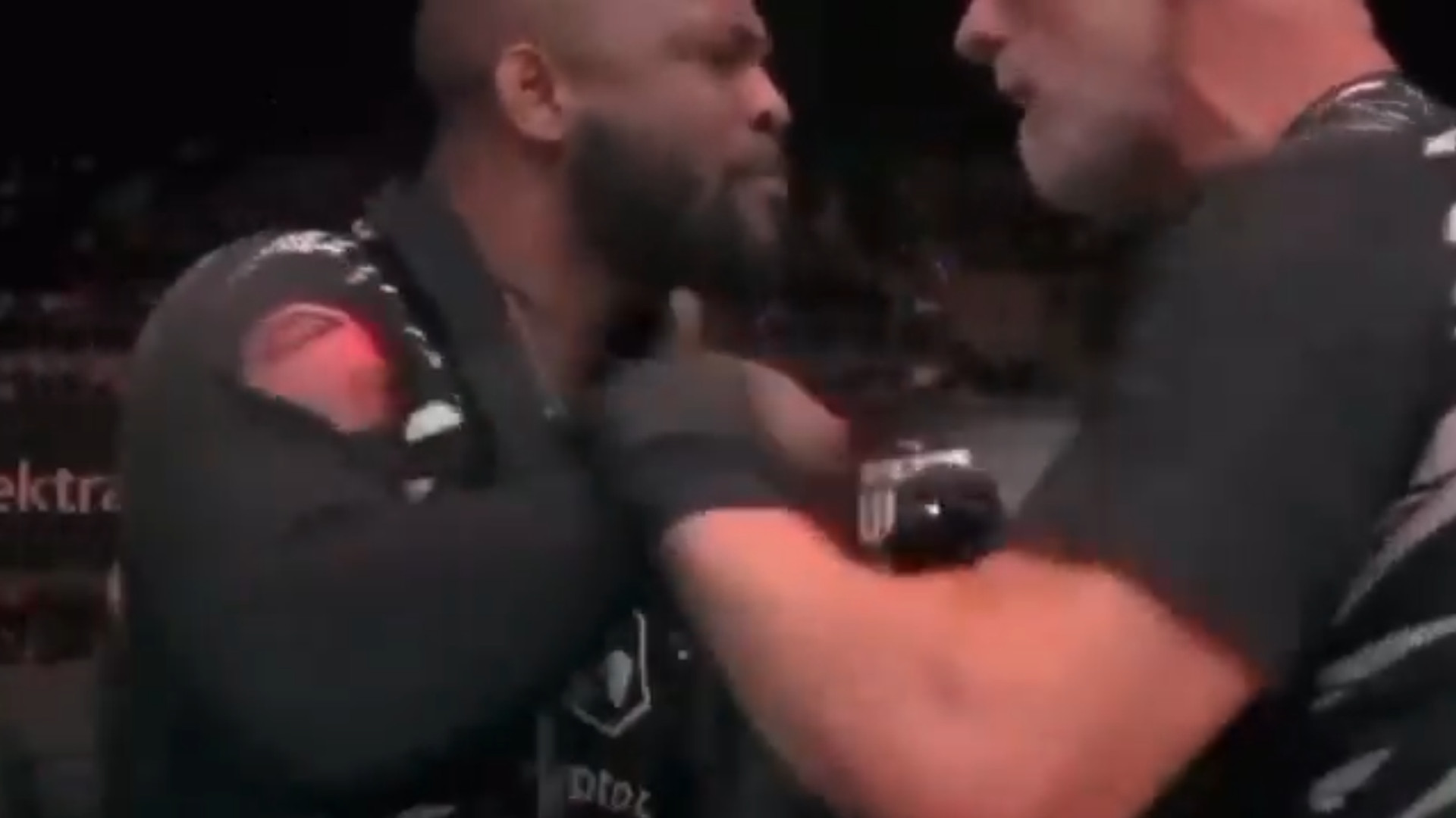 UFC Fighter’s Corner Nearly Scraps After KO Win