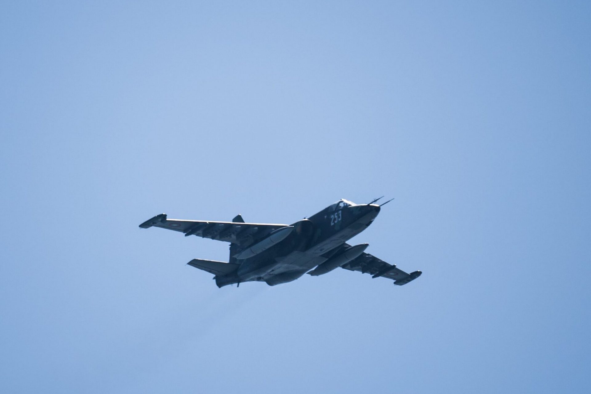 Impact in the Air: Unmanned drone strikes Russian jet