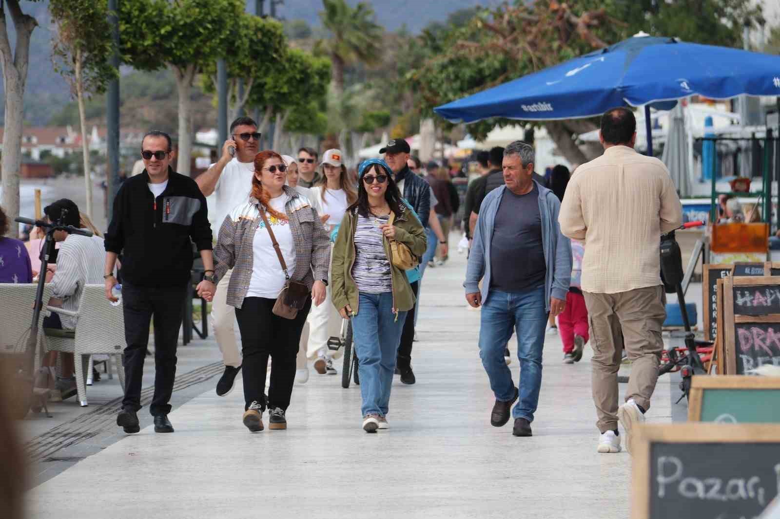 Fethiye’de bayram hareketliliği başladı