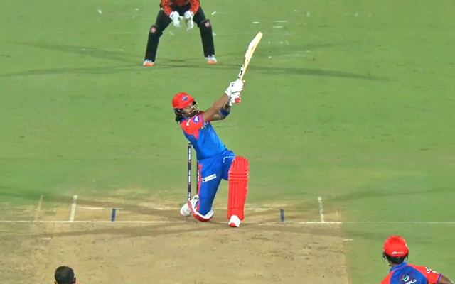 [WATCH] IPL 2025: KL Rahul launches monstrous six into crowd against SRH