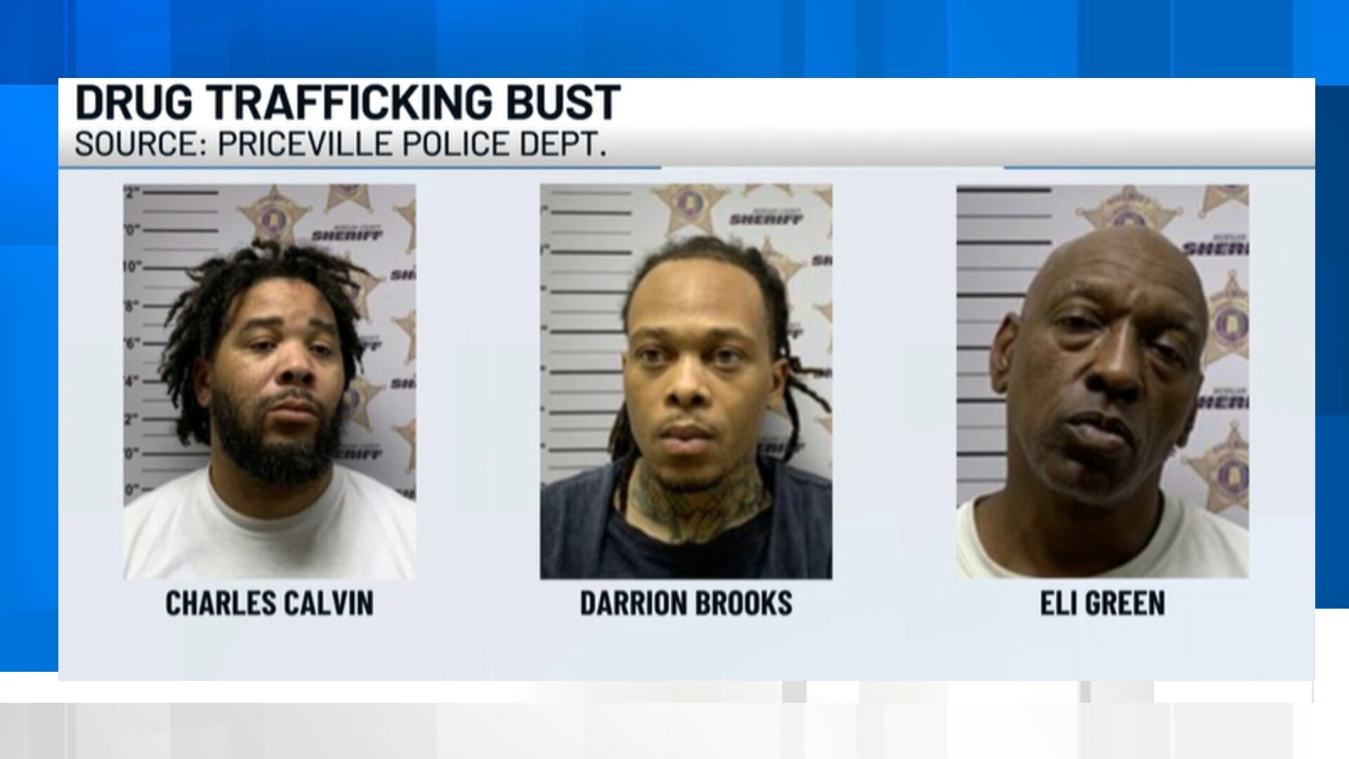 Three Texas men arrested in Morgan County drug bust