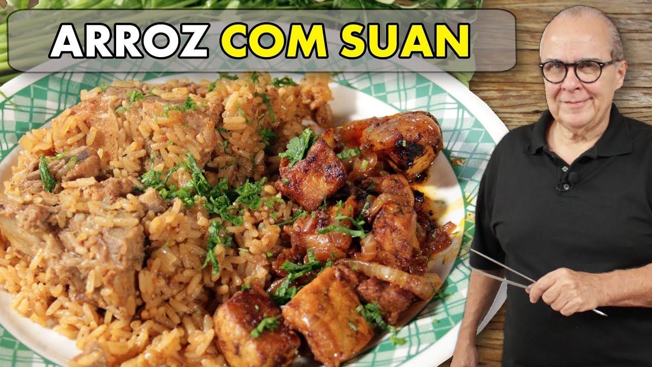 Arroz com Suan Bem Temperado: Sabor da Roça na Sua Mesa