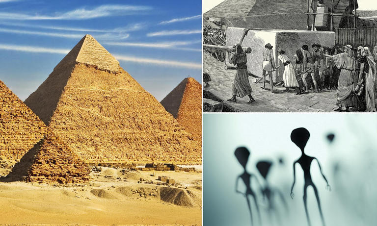 Were the Pyramids built by Aliens? Inside bizarre conspiracy theory