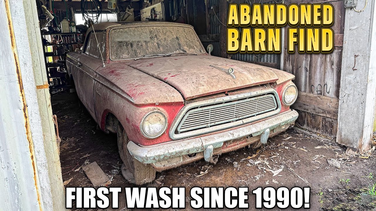 AMC Rambler Washed for the First Time Since 1990