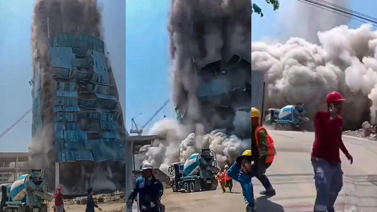 China-Backed Firm Faces Probe Over Bangkok Building Collapse As Chance ...