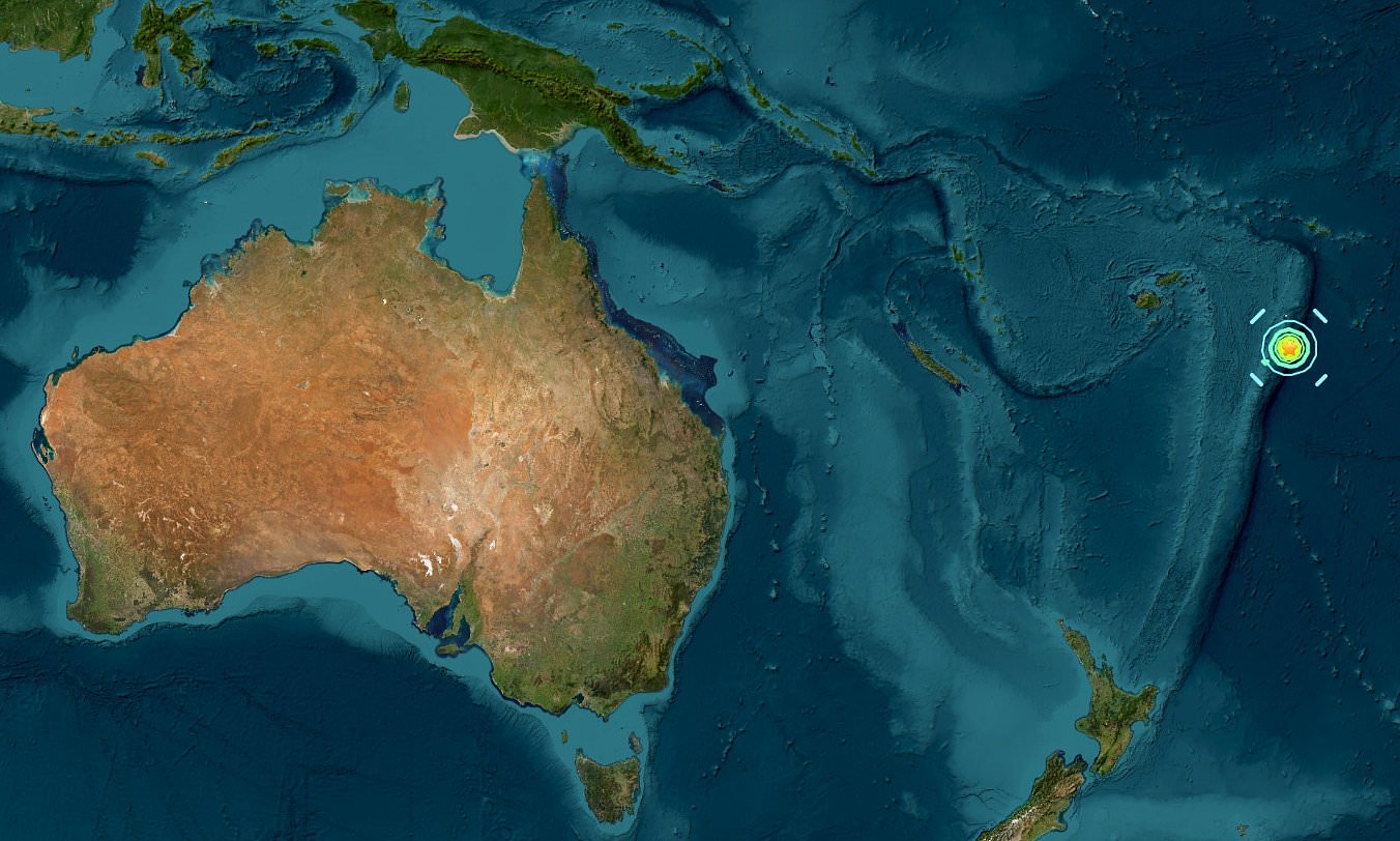 Huge earthquake strikes off the coast of Tonga