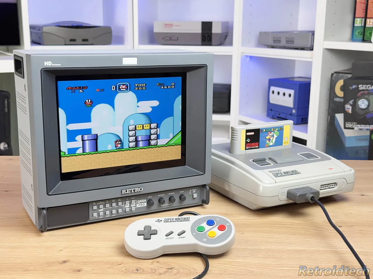 Handmade Trinitron-style retro monitors