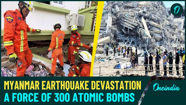 Myanmar Earthquake Disaster: 7.7-Magnitude Strikes with the Force of ...