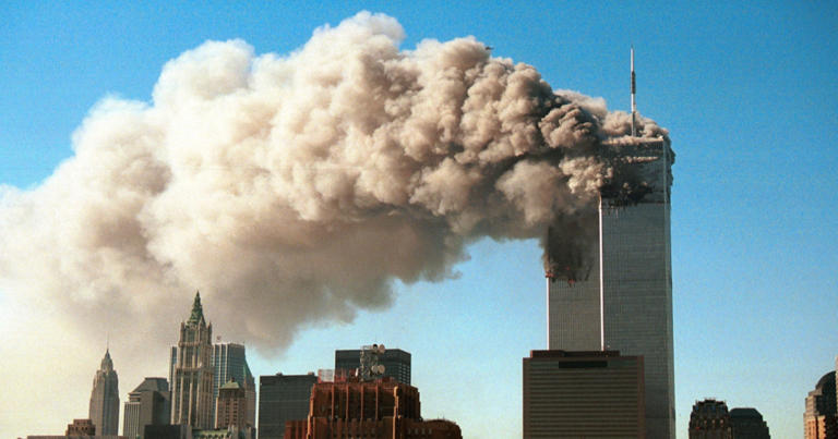 Rare unearthed 9/11 footage shows second plane hitting tower