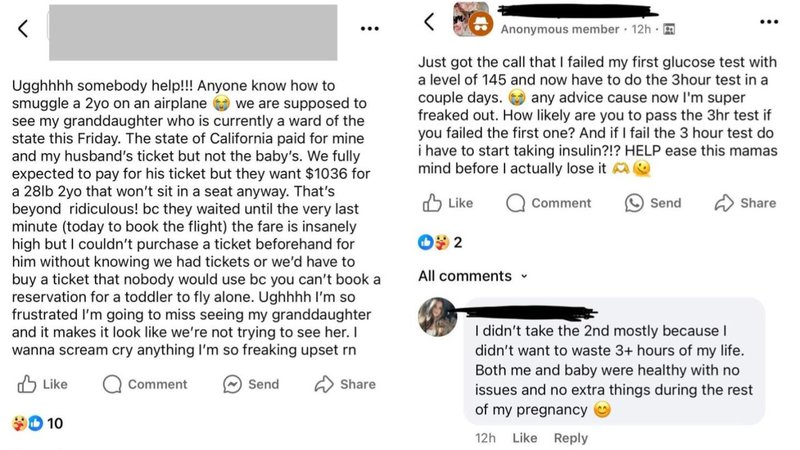 23 Unhinged Posts From Facebook Parenting Groups