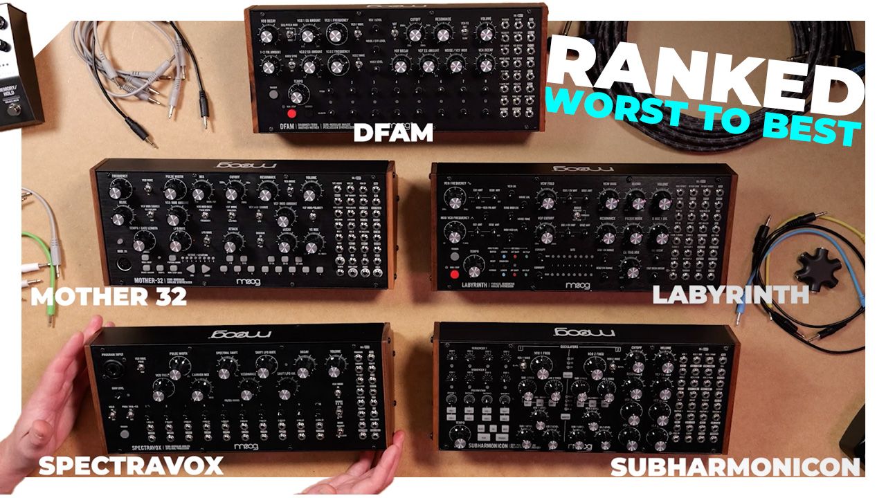 Ranked: Moog’s semi-modular ‘Mother’ synths from worst to best