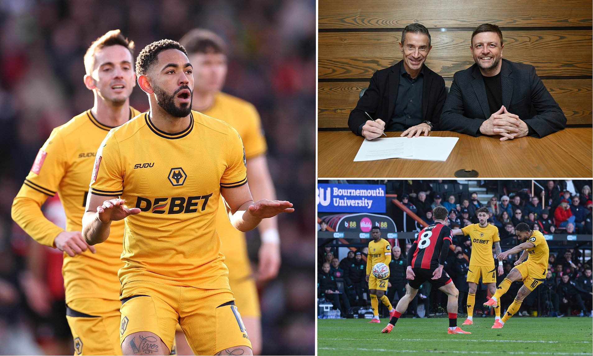 Matheus Cunha puts Arsenal on red alert as Wolves star confirms he ...