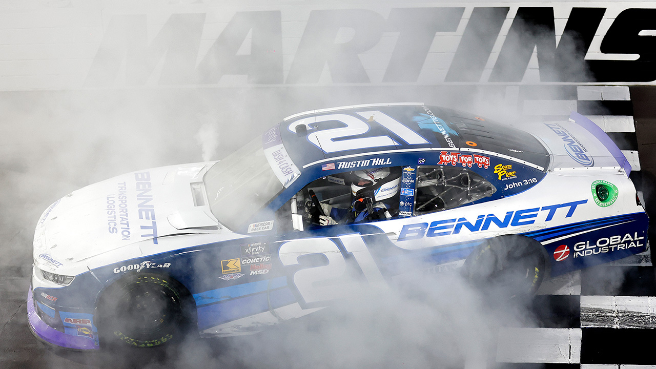 Austin Hill Wins Chaotic NASCAR Xfinity Series Martinsville Race In ...