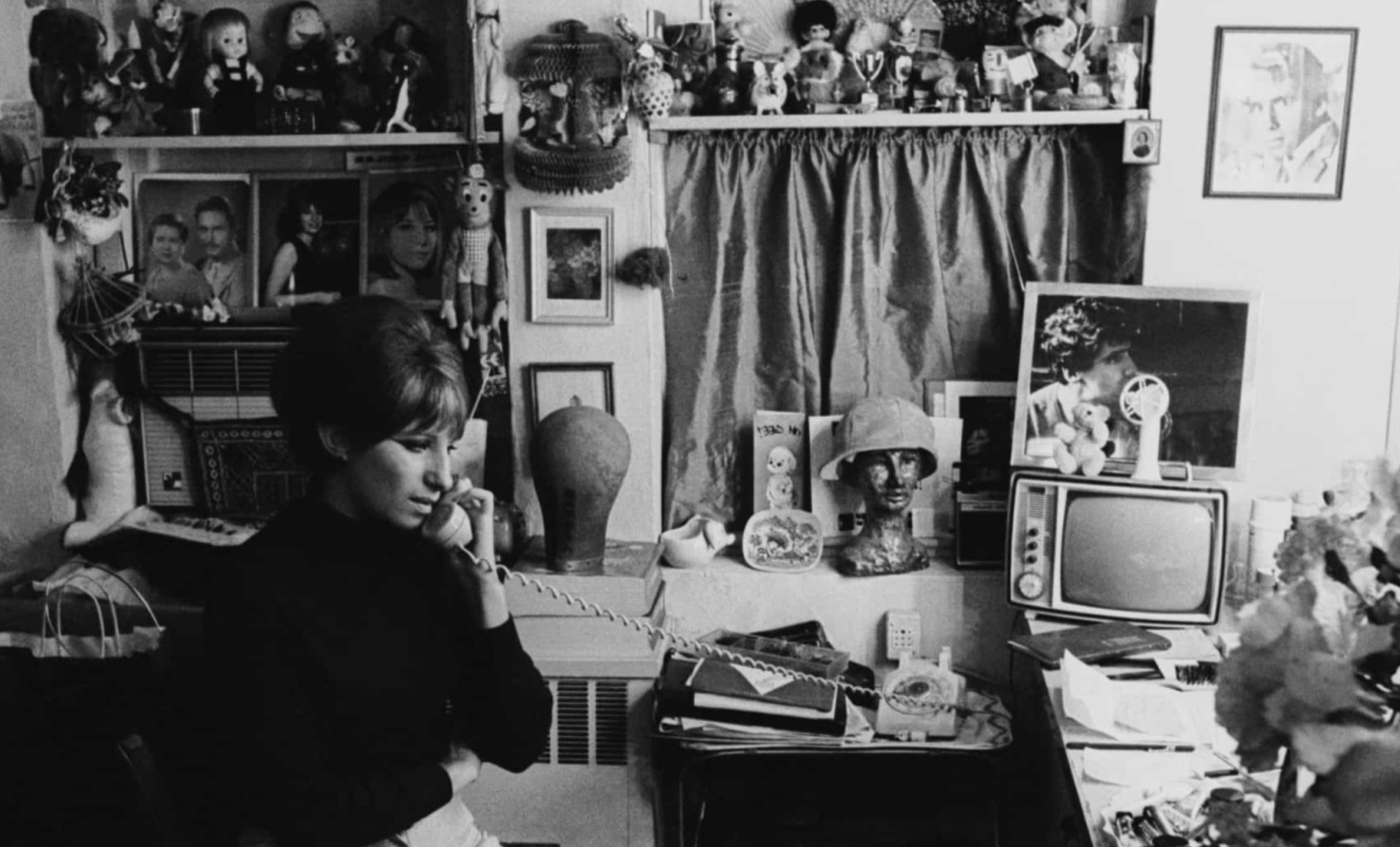 Photos vintage de stars dans leurs loges