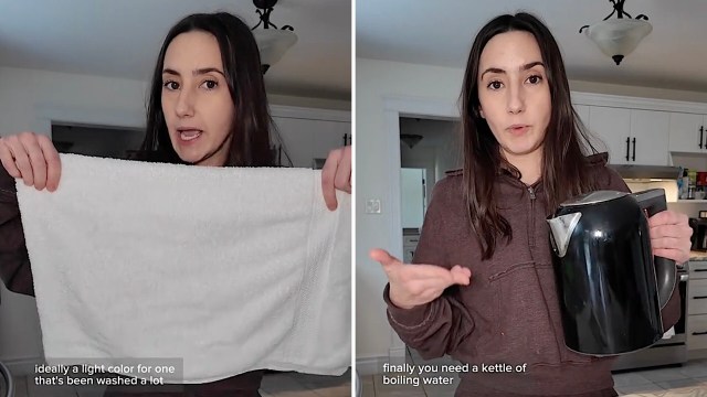 Woman shares her grandmother's go-to hack for removing pesky stains on ...