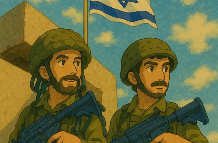 IDF X account publishes 'Studio Ghibli' style AI artwork amid social ...