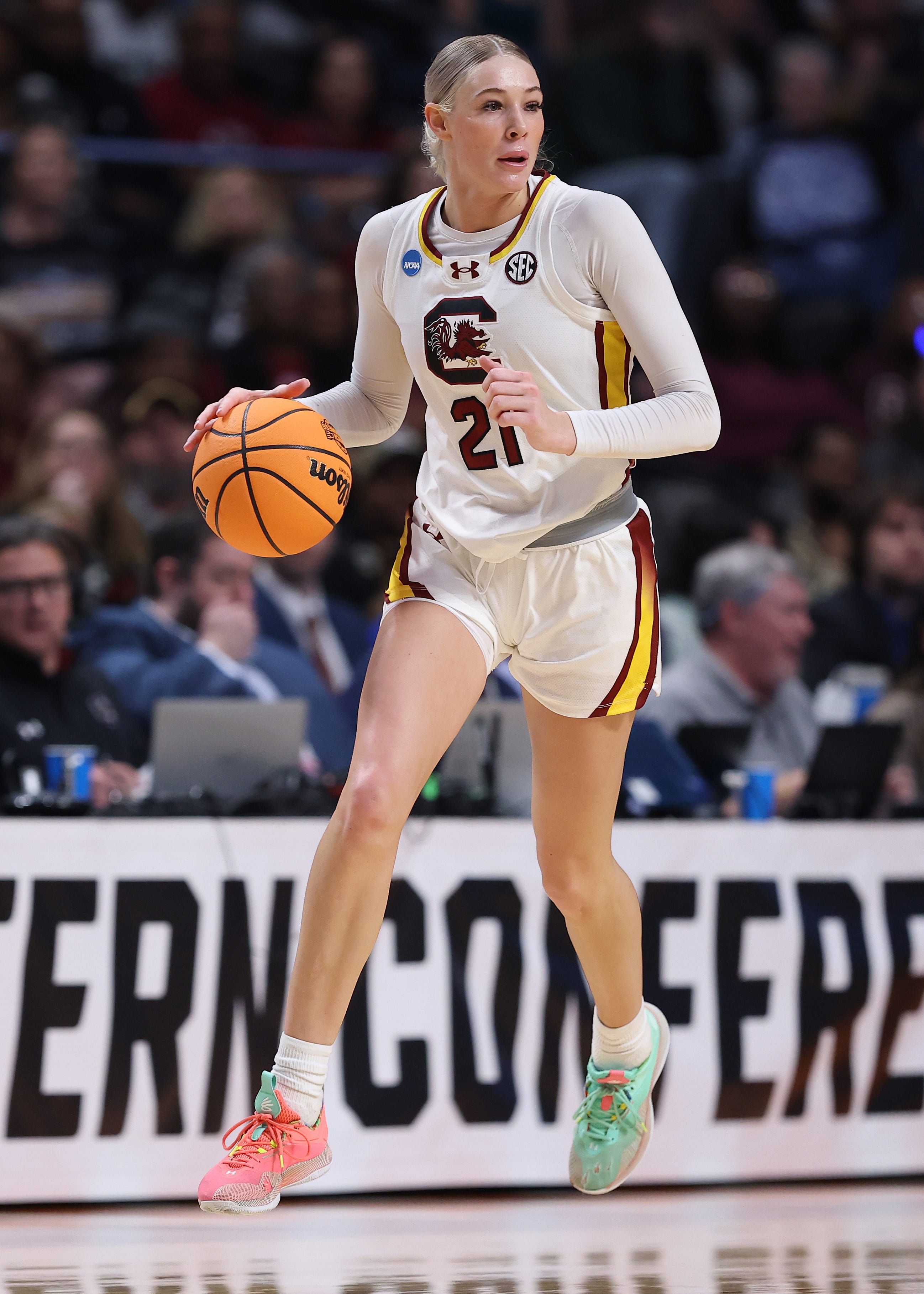 What Chloe Kitts said about 'scary' free throws to seal the game for ...