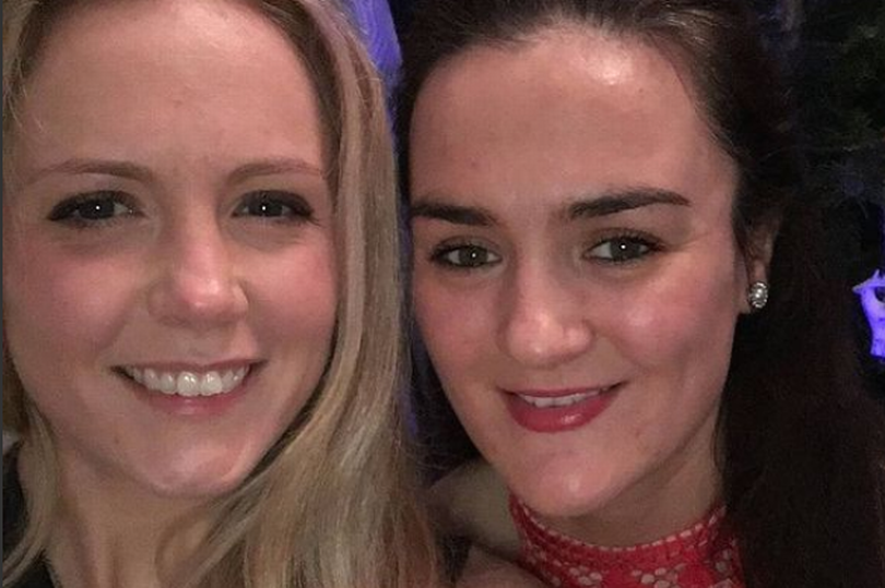 Kellie Harrington supports her wife Mandy in the Dublin City Half Marathon
