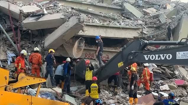 Rescuers search for survivors in Myanmar second-largest city