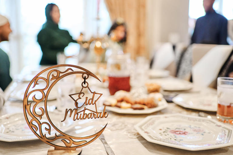 What does Eid Mubarak mean and how should you reply to the greeting?