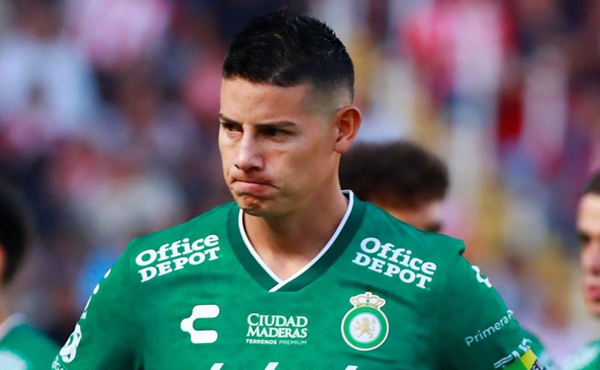 Por qué no juega James Rodríguez en Club León vs. Pumas UNAM por la Liga MX