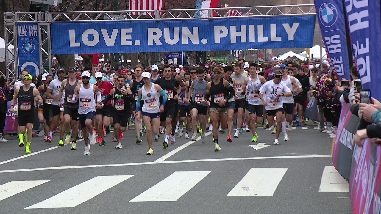 Philly Love Run 2025: Thousands of runners take part in spring 7K, half ...