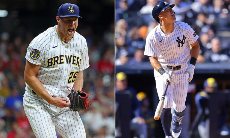 Brewers pitcher slams the Yankees over controversial bat tweak: 'Never ...