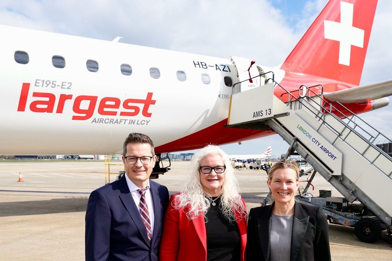 Embraer E195-E2 Becomes Largest Jet To Operate At London City Airport