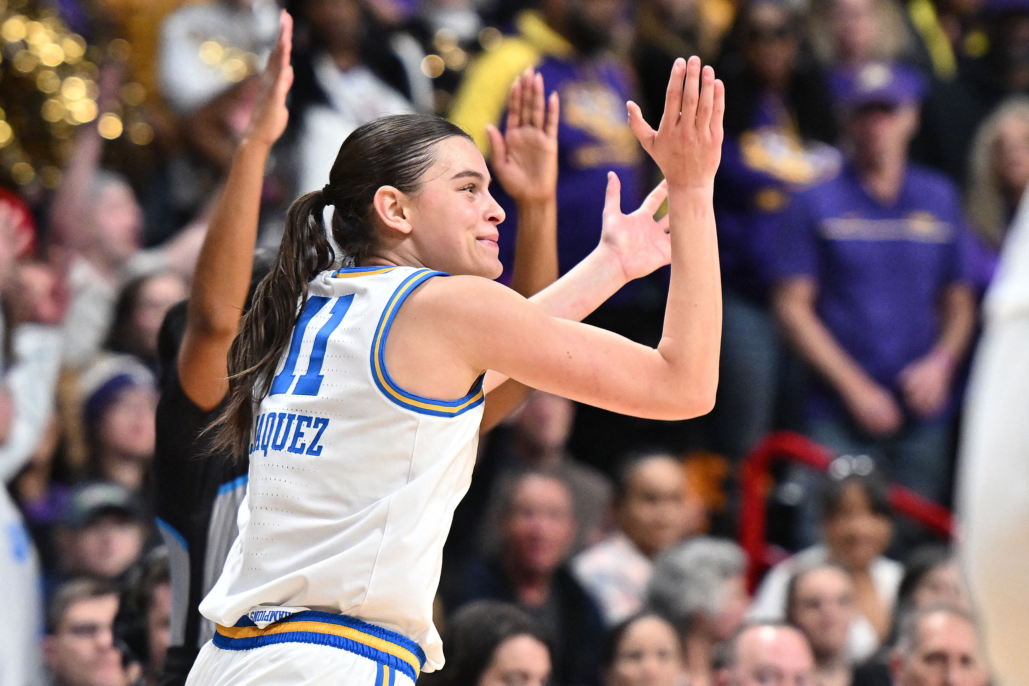 Much more than Lauren Betts, UCLA denies LSU to roar into the Final Four