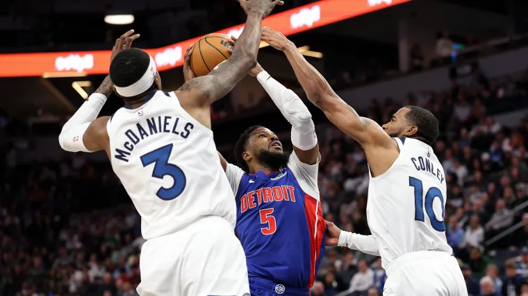 Pistons-Timberwolves fight in shocking NBA brawl that spills into crowd