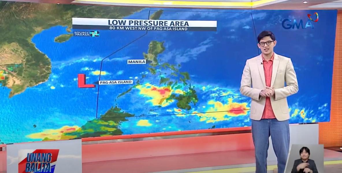 LPA outside PAR to bring scattered rains over Palawan