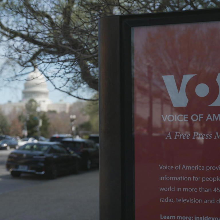 Voice of America journalists speak out after Trump shuts down network