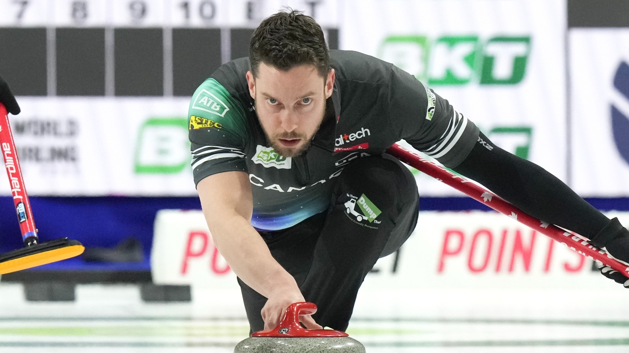 Hard-working Gallant helps Jacobs open curling worlds with three ...