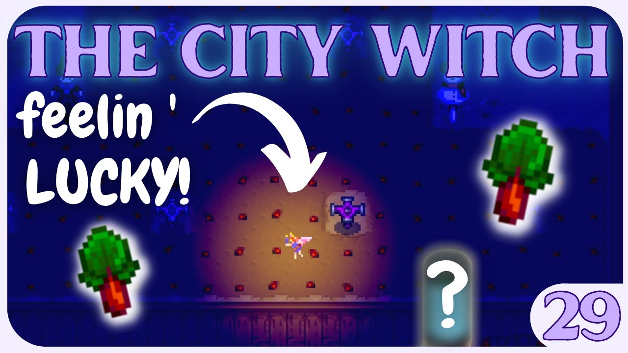 New Year, New Luck?! - The City Witch EP 29 Modded Stardew Valley