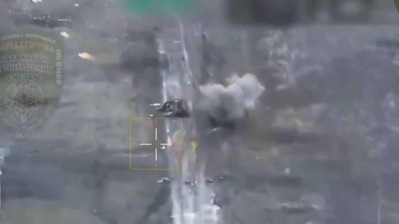 Ukraine uses drones and ambush to destroy Russian convoy with 12 ...