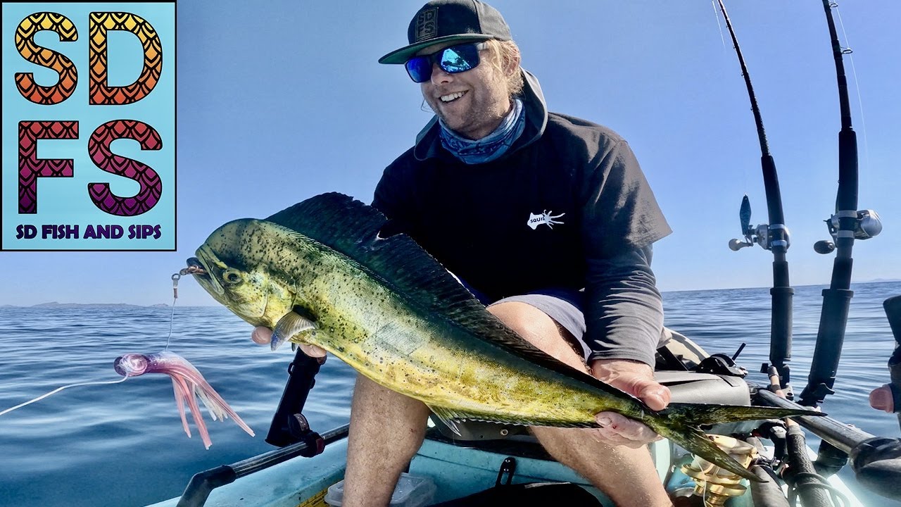 TROLL HARD DORADO (MAHI) on My SOLO SKIFF ¦ Fishing Loreto Baja California Sea of Cortez