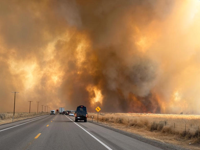 Rapidly growing Silver Fire prompts evacuation orders in Inyo, Mono ...
