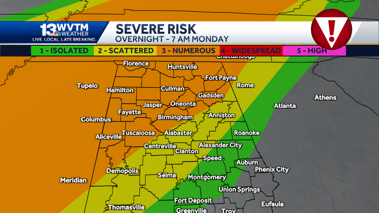 Severe storms, tornadoes possible during Monday commute