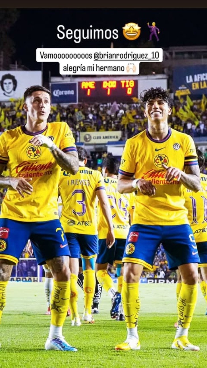 Club América: Kevin Álvarez enaltece a Brian Rodríguez tras su doblete ...