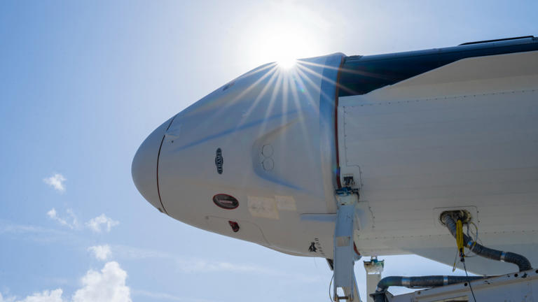 SpaceX rolls out rocket for historic Fram2 astronaut flight over Earth ...