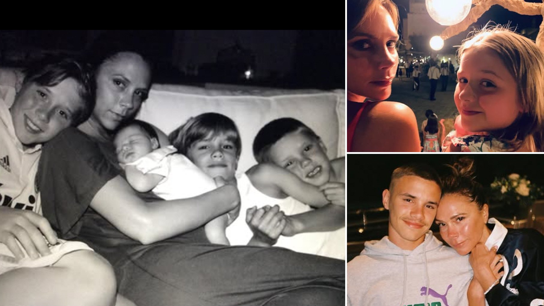 David Beckham shares intimate unseen photos of Victoria among Mother's ...