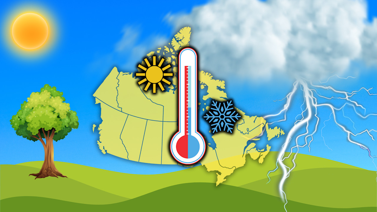 A typical April’s weather across Canada is one wild ride